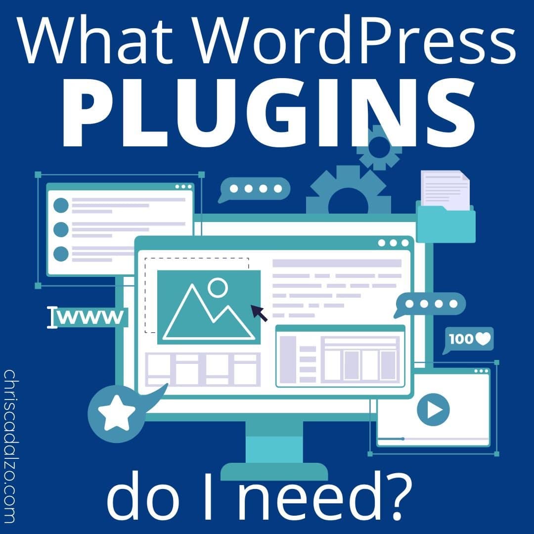 DIY website: What plugins do I need? - web developer