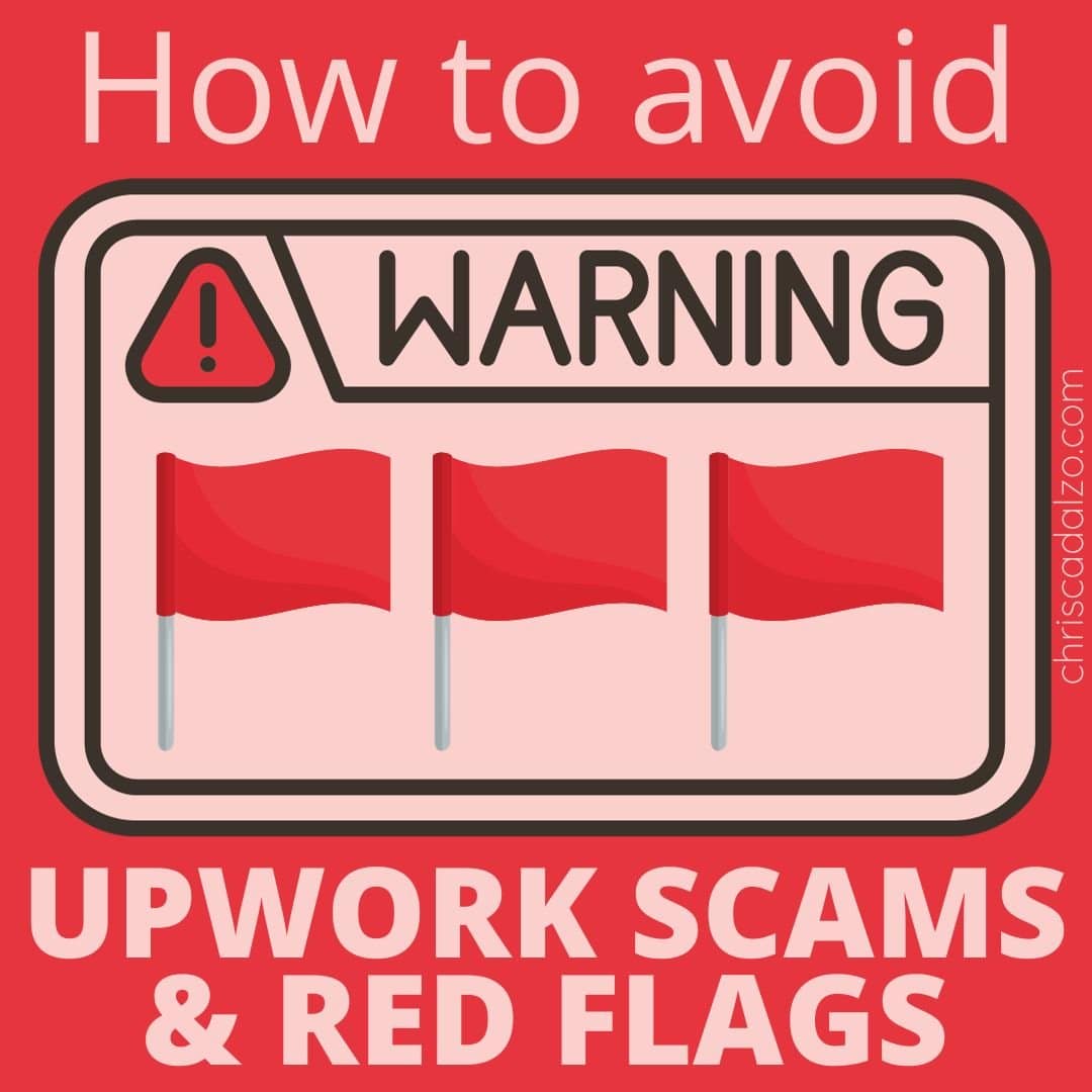 Upwork Scams and Red Flags: How to Avoid Them - web developer